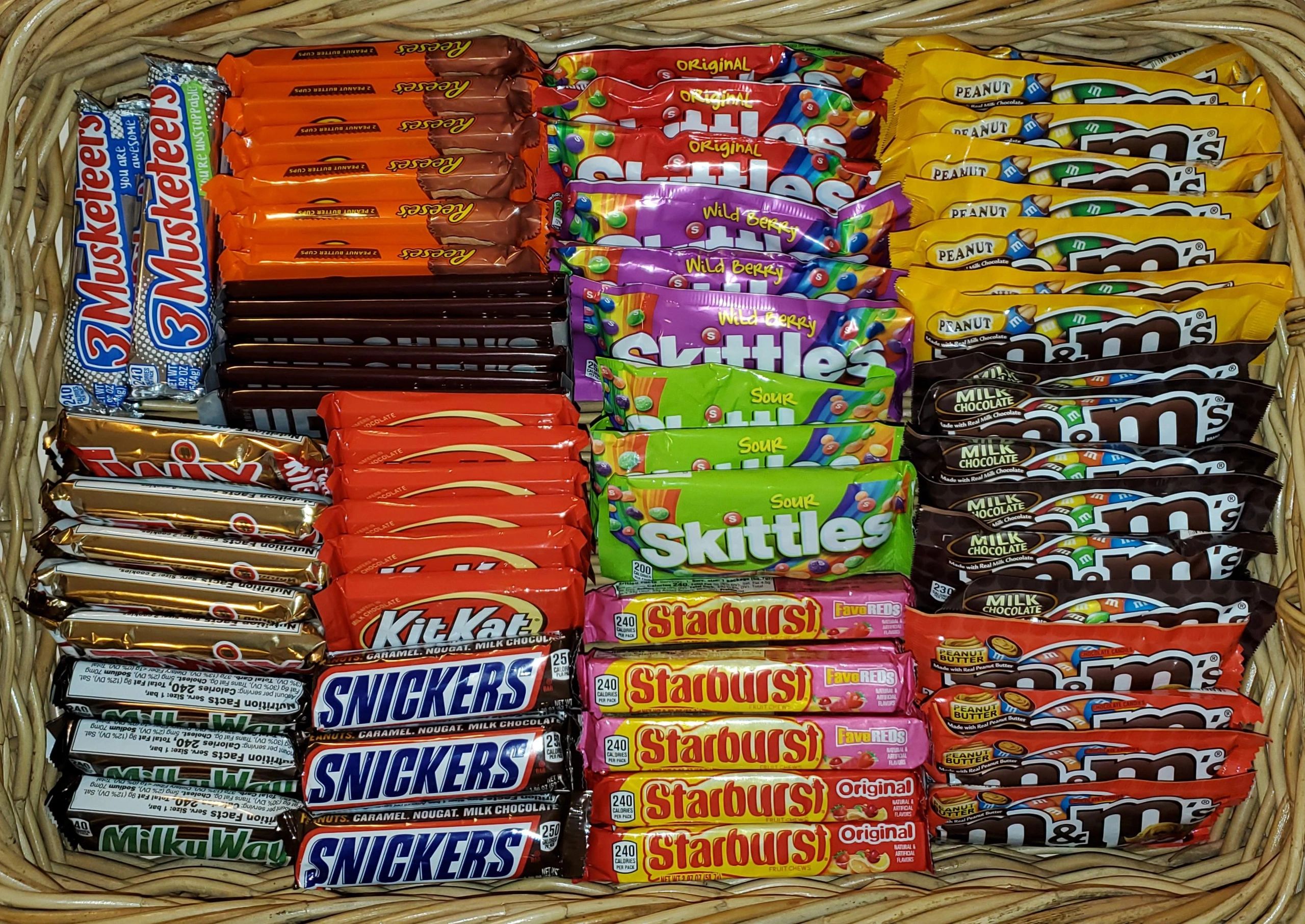 Full size candy is the way to go for Halloween.