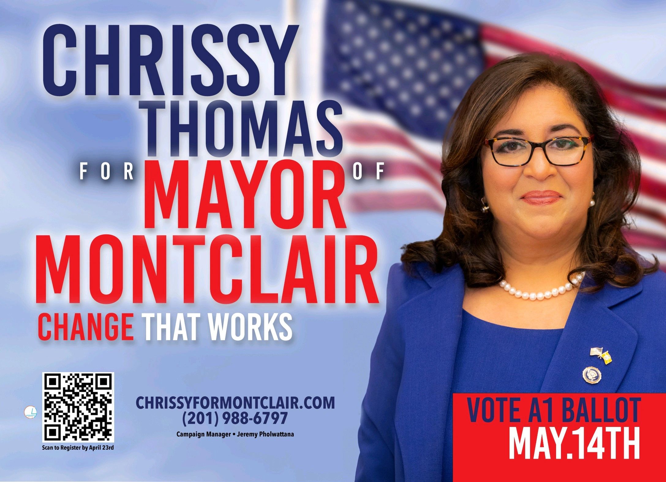 Chrissy Thomas for Montclair Mayor