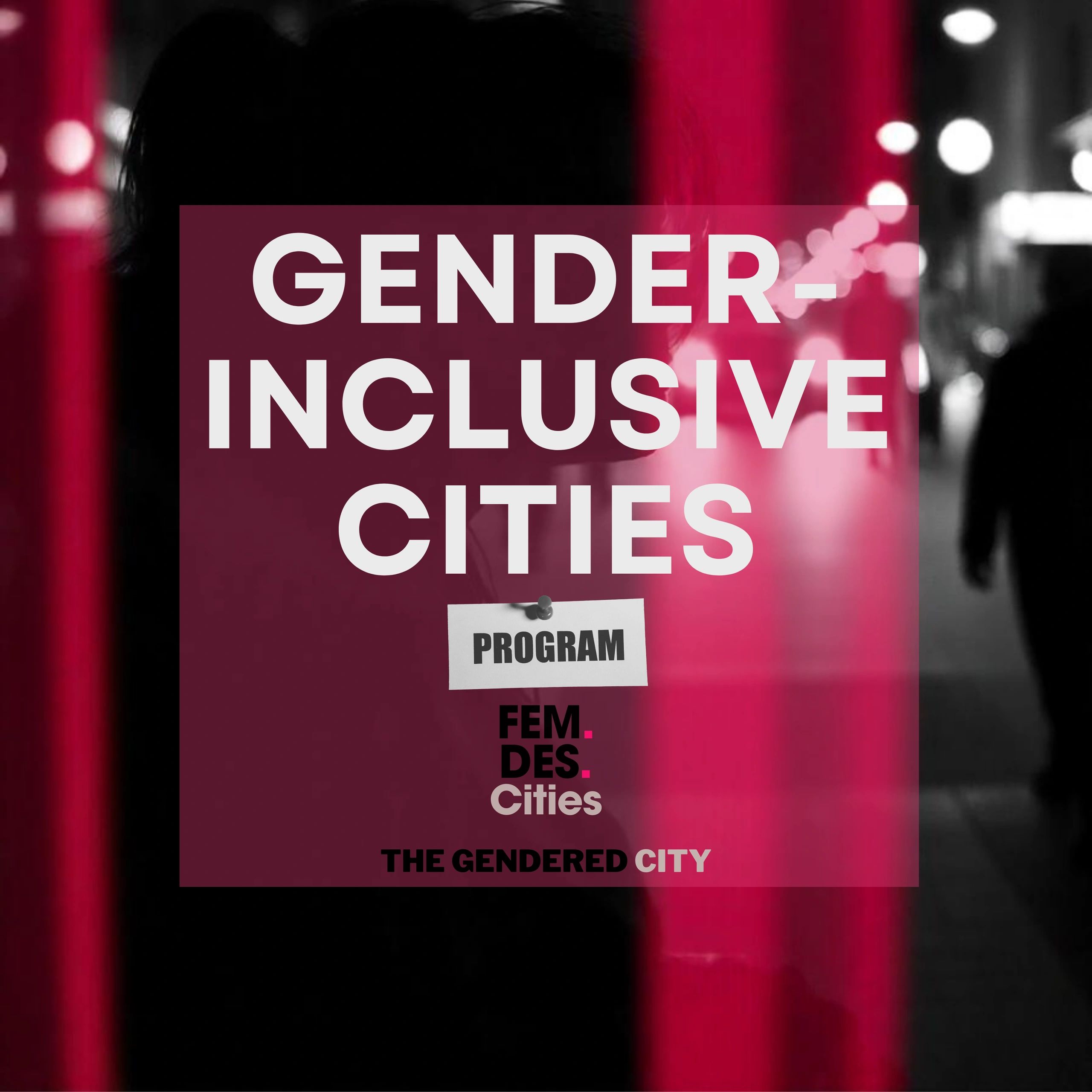 Gender-Inclusive Cities Program Launch in FEM. DES. CITIES