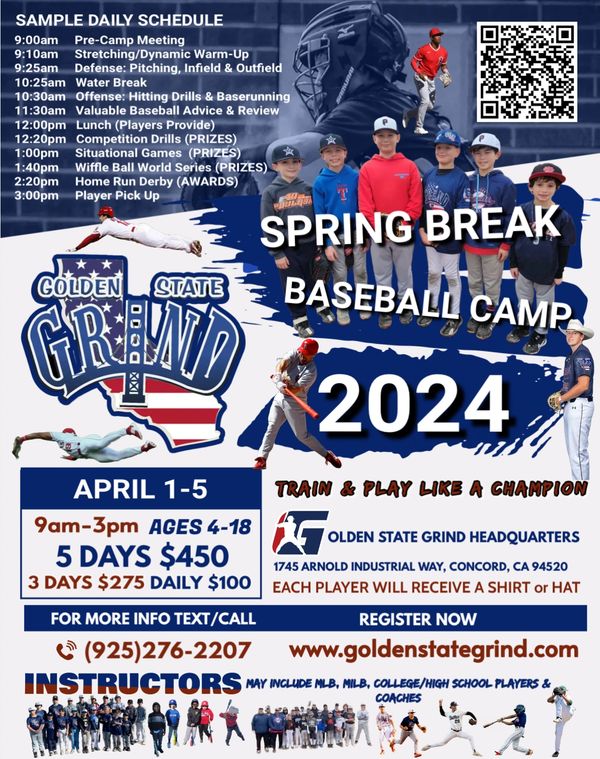 GOLDEN STATE GRIND - Preparation and Baseball Player Development