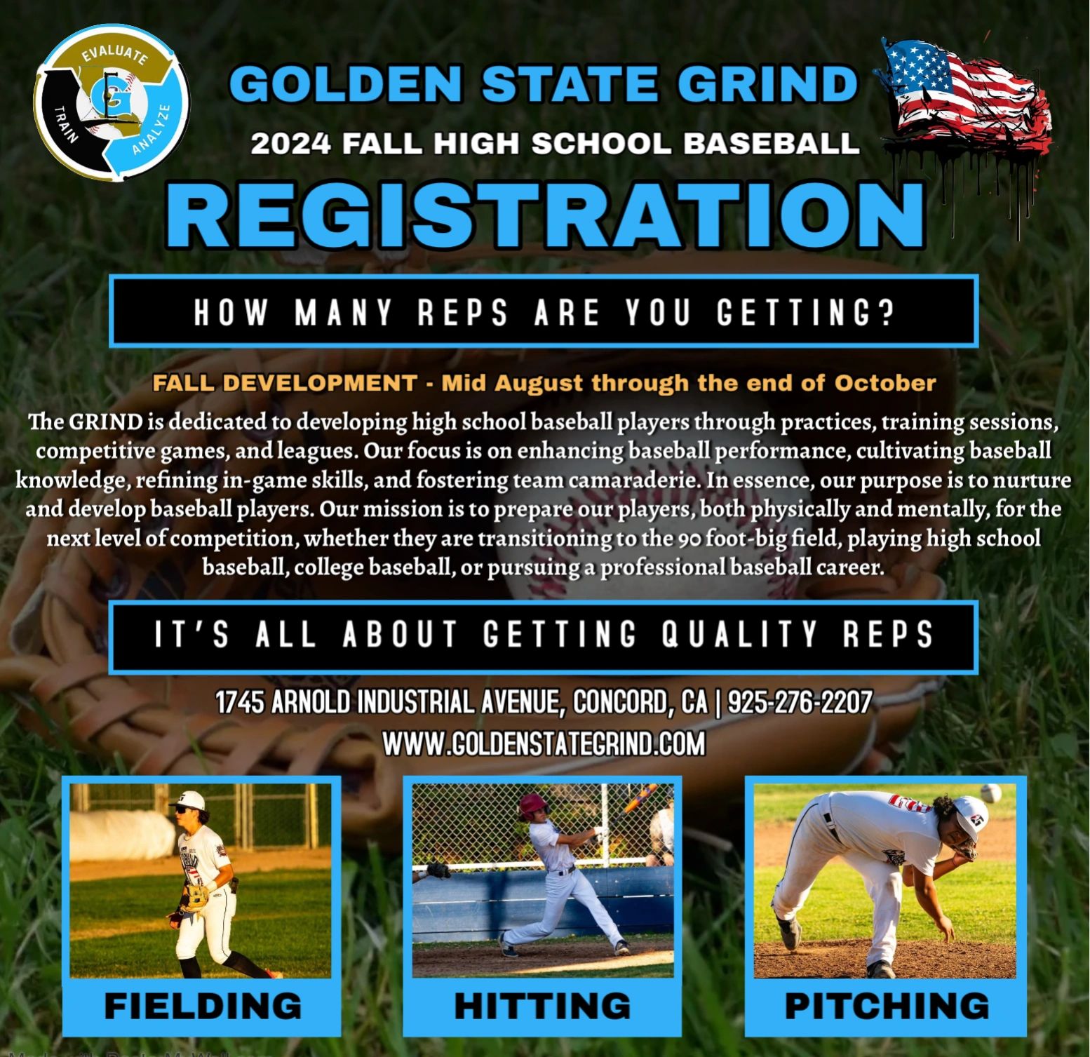 GOLDEN STATE GRIND - Preparation and Baseball Player Development