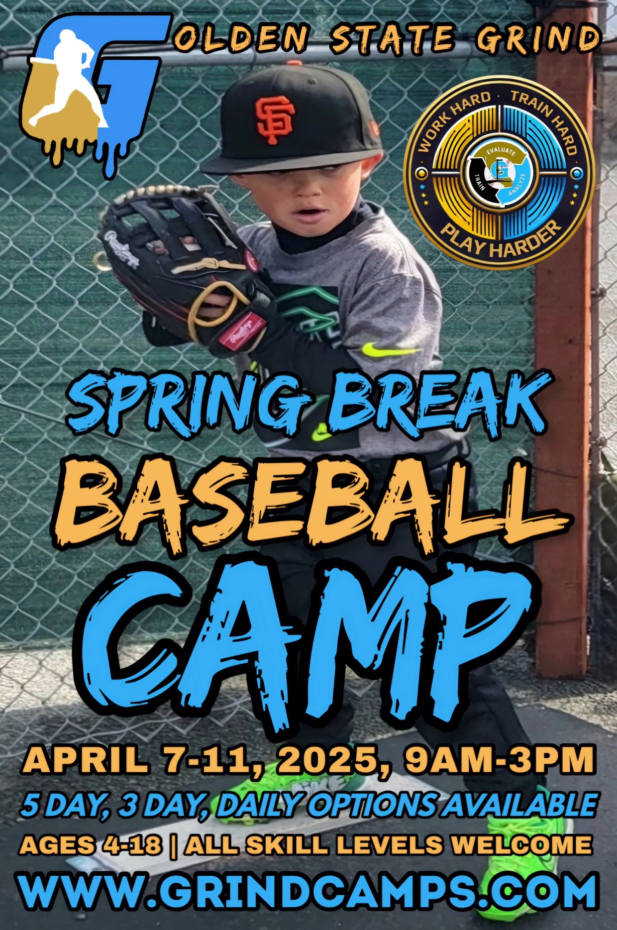 GOLDEN STATE GRIND - Baseball Camps Near Me, Youth Baseball Camps ...