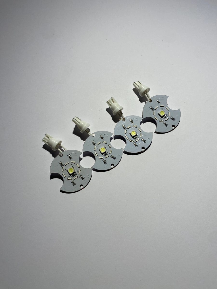 #555 LED Pop Bumper Cap Light (3 Pack)