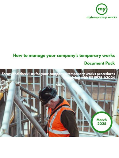 Temporary Works Register