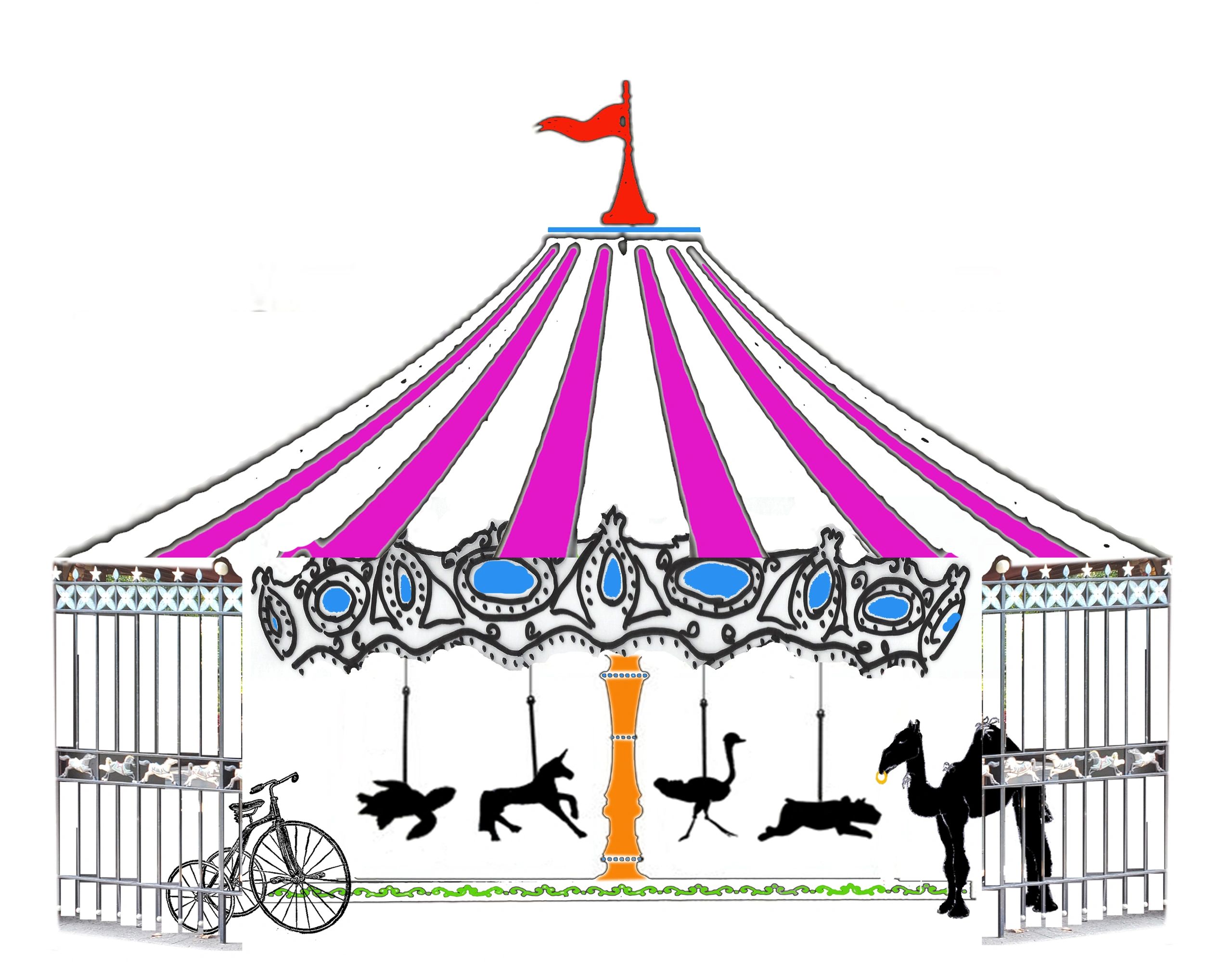 Venice Carousel - Amusement, Public Art