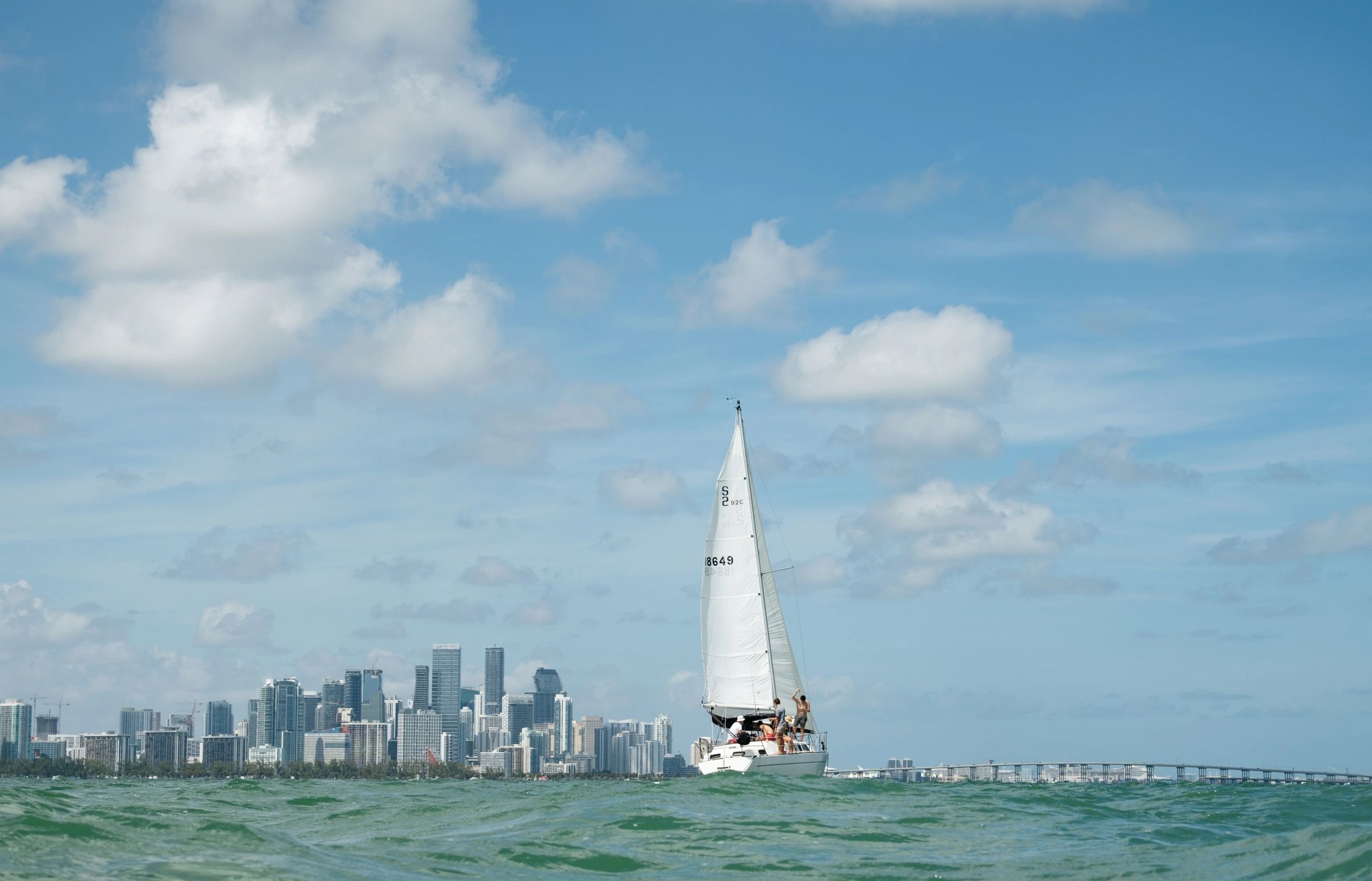 Sailing Dolphin Whisperer - Sunset Sail - Miami, FL
