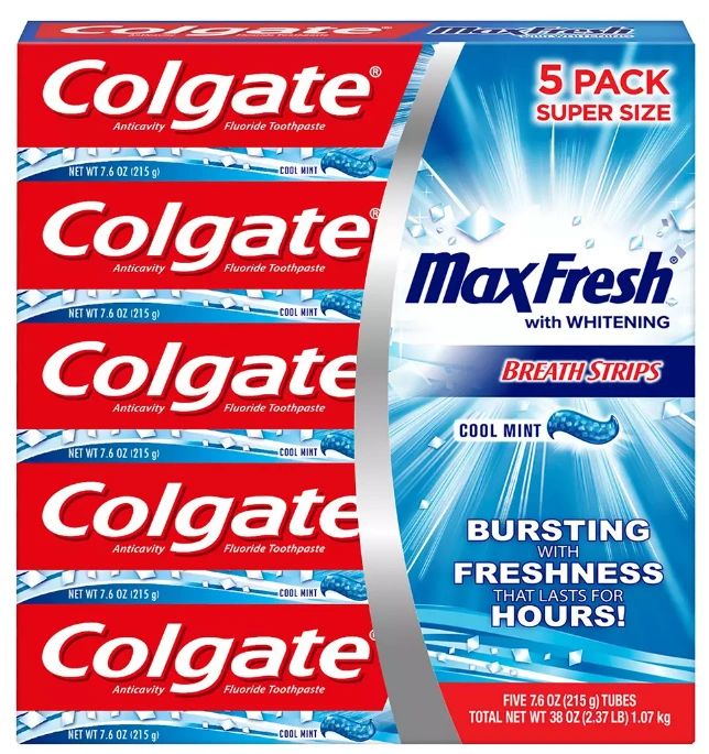 Colgate Fresh Max 5 per Pack