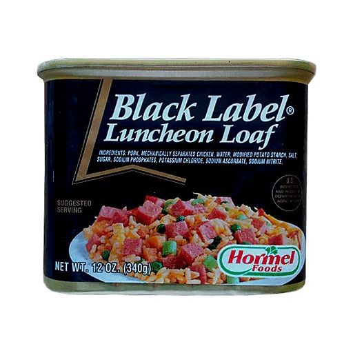 Black Label Lunch Luncheon Loaf