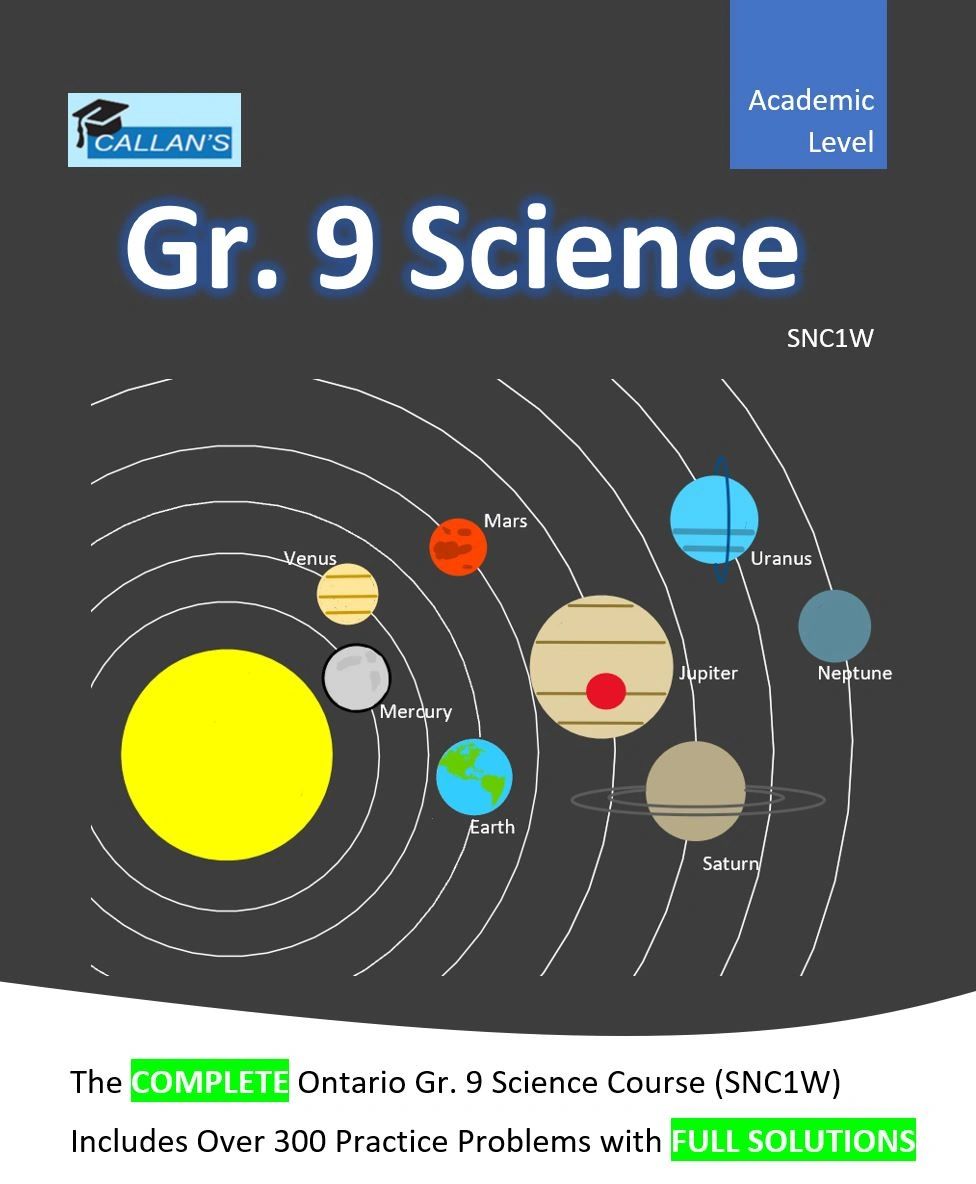 Gr. 9 Science Ontario (SNC1W)