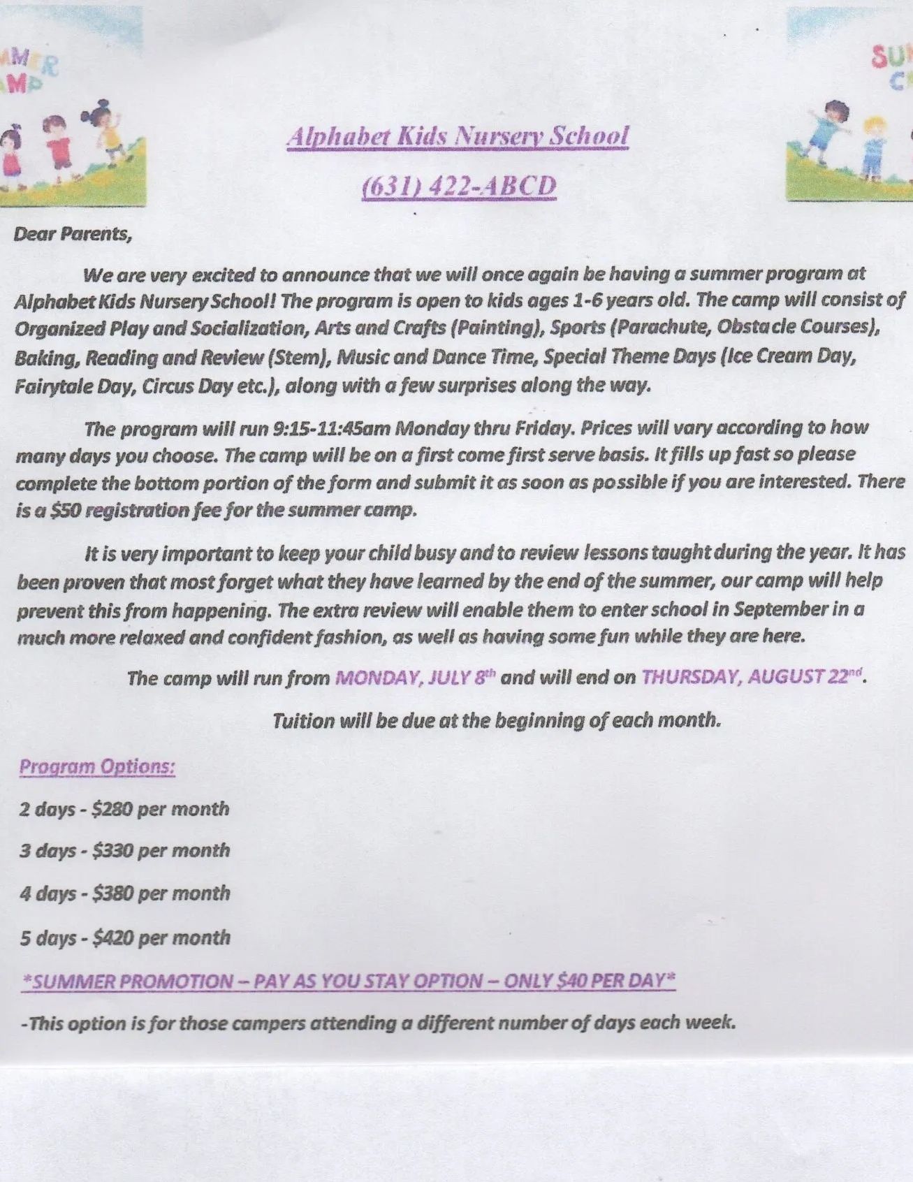 Alphabet Kids Nursery School - Preschool, Nursery School