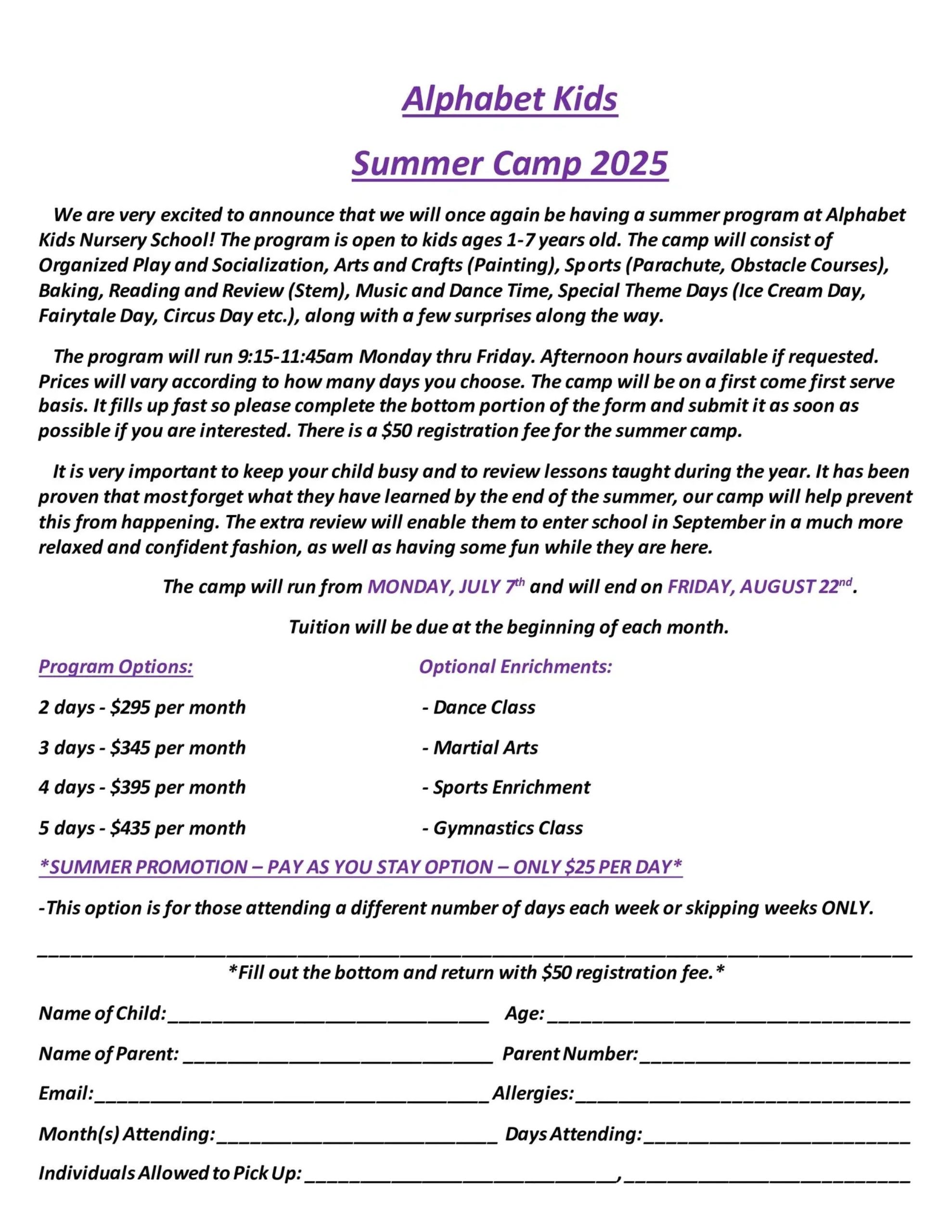 Preschool - Alphabet Kids Nursery School