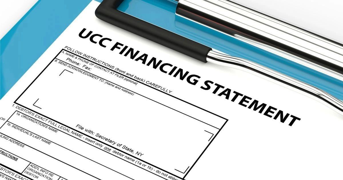 The UCC-1 Finance Statement