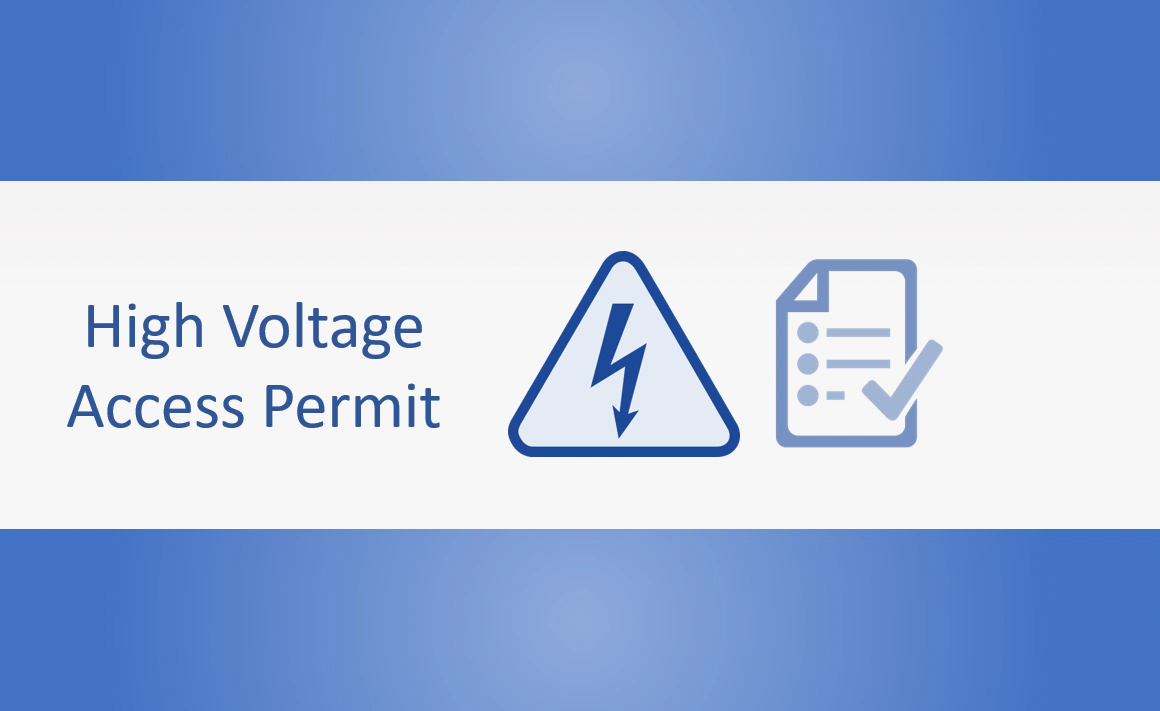 Free High Voltage Access Permit