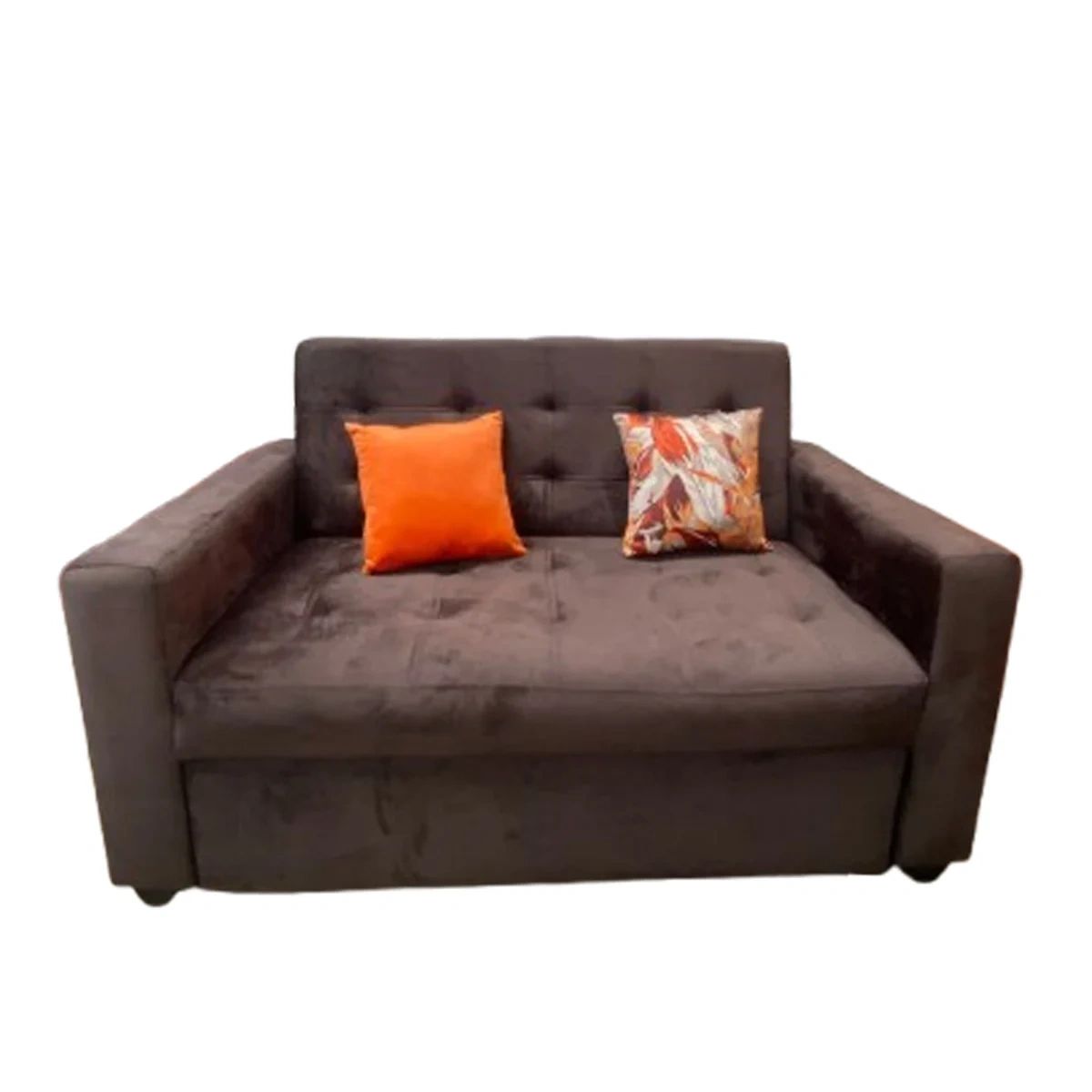 Sofá Cama Chocolate de 2 plazas