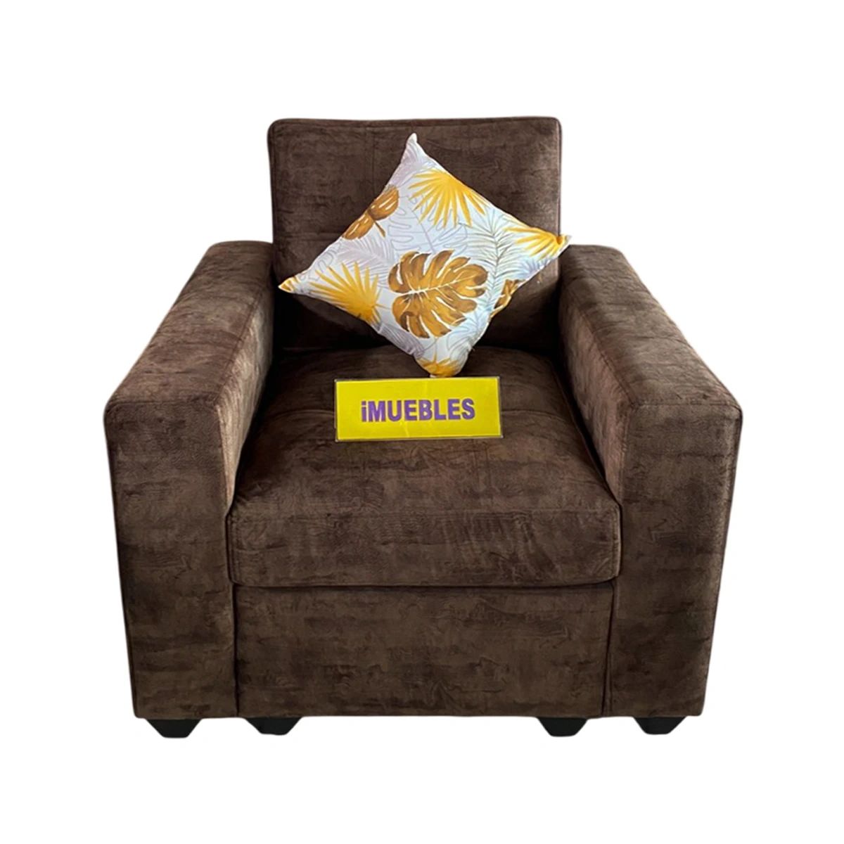 Sofá Individual Tela Gamuza