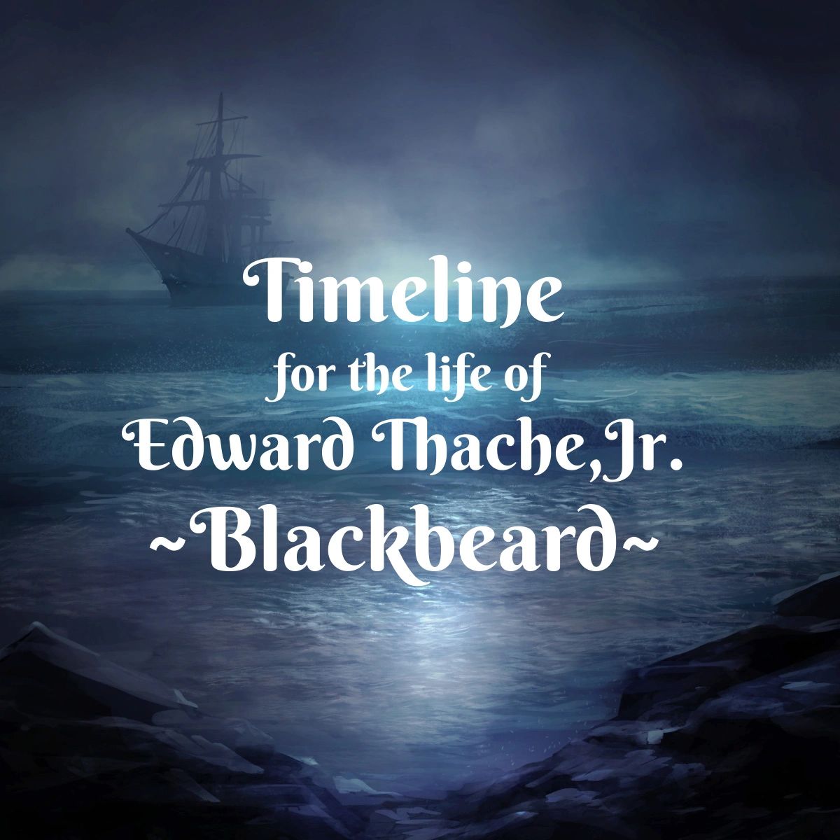 Blackbeard's Timeline