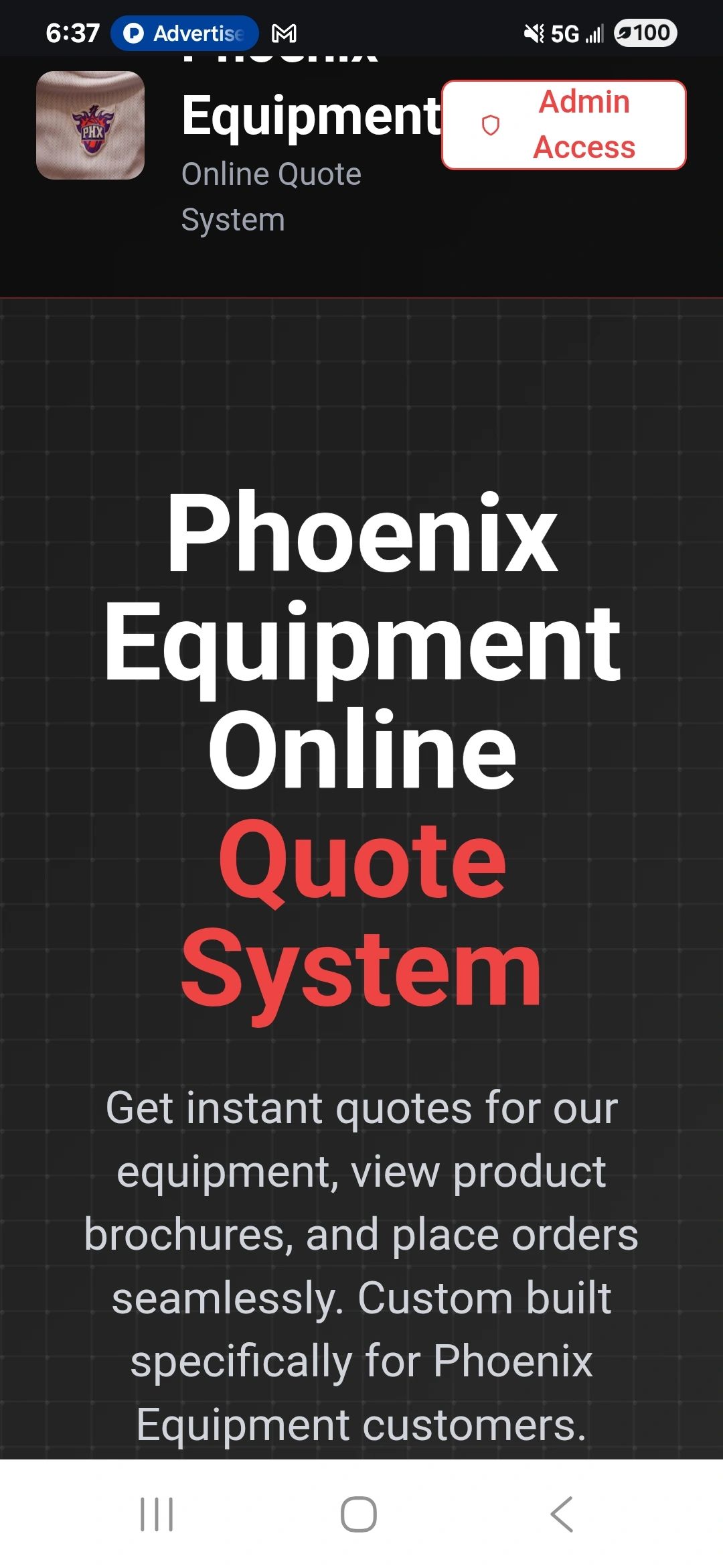 About Us | Phoenix Equipment