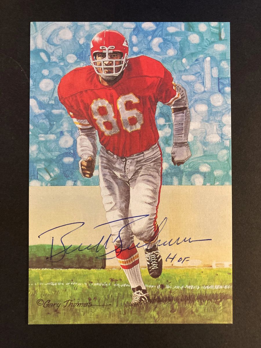 Enshrinee Proof Card - Signed Junious Buck Buchanan