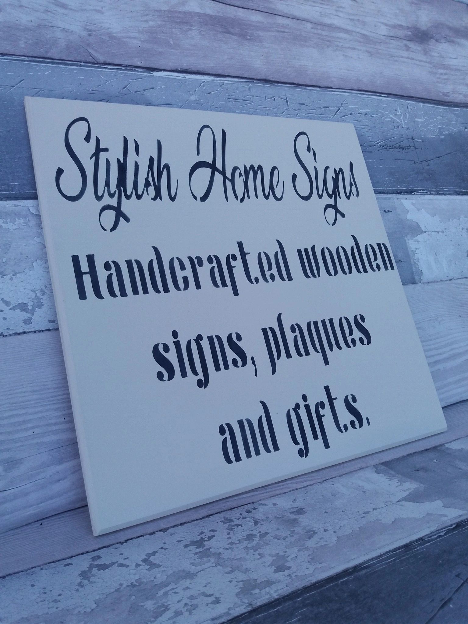 Stylish Home Signs - Wooden Signs, Interior Signs