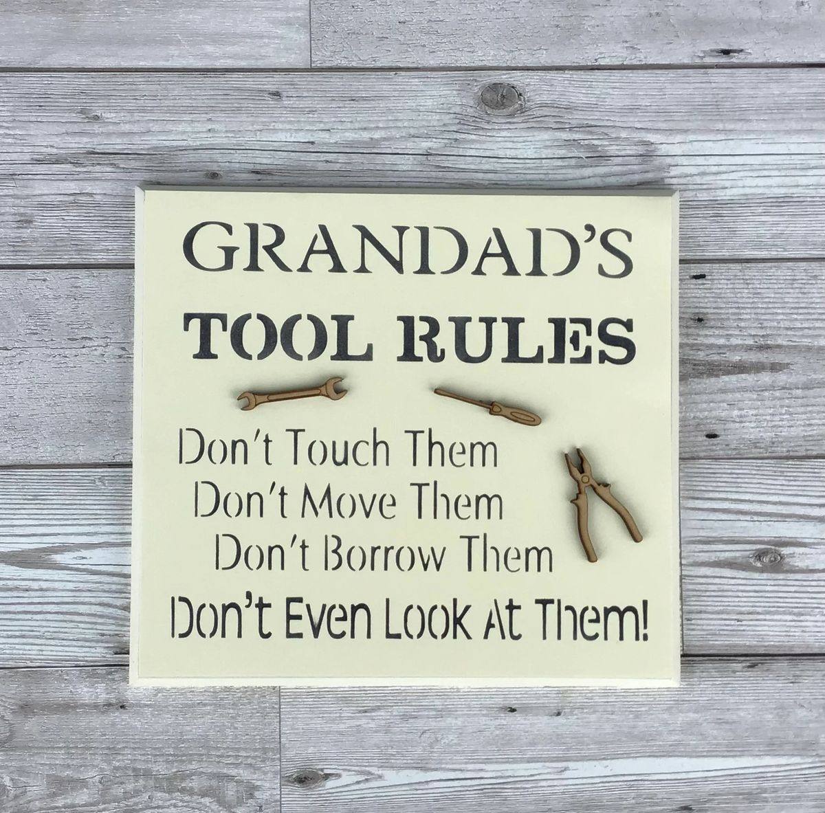 Tool Rules Personalised
