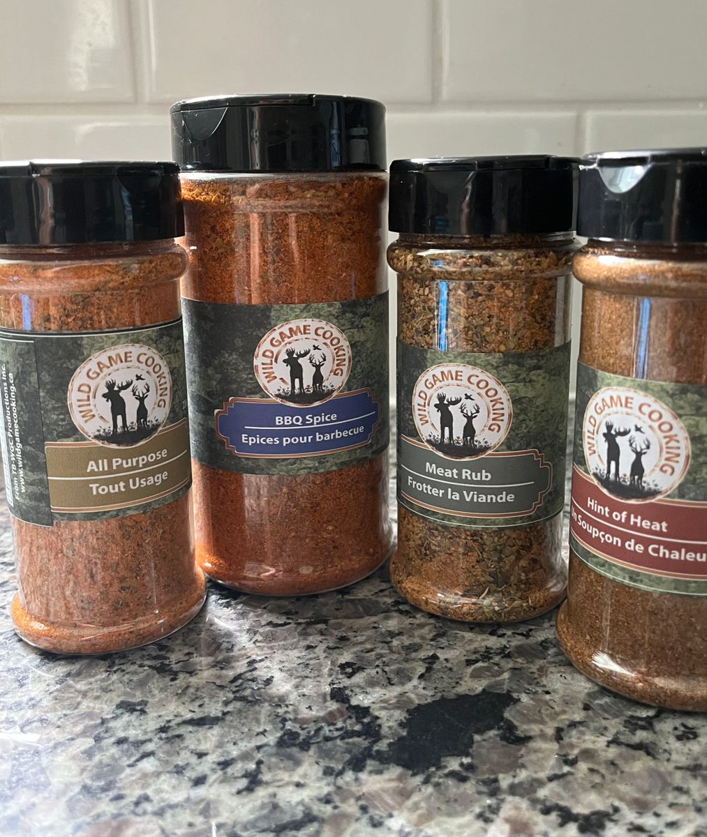 Wild Game Cooking - 4 Spice Bundle - New & Improved
