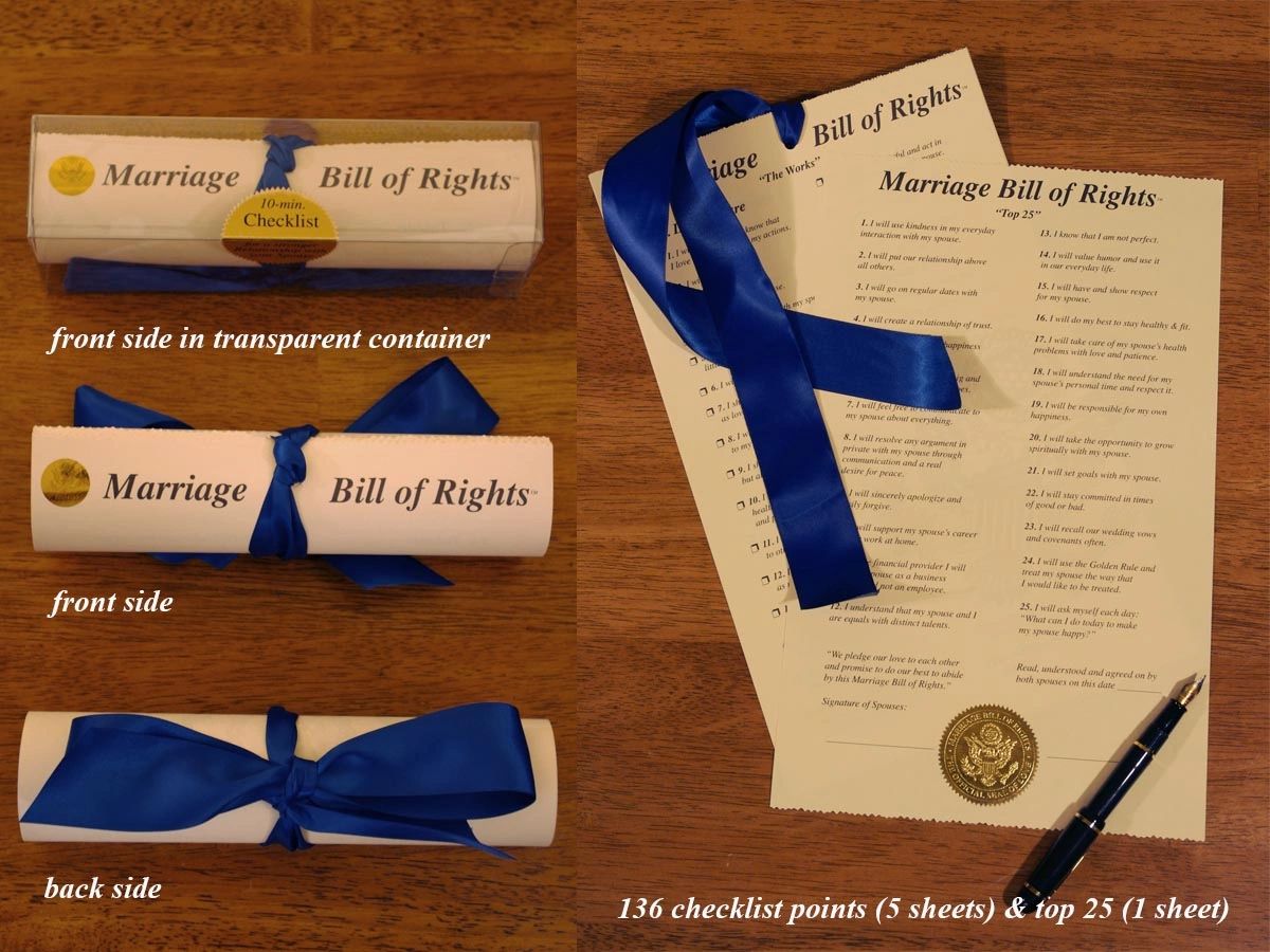 Marriage Bill of Rights