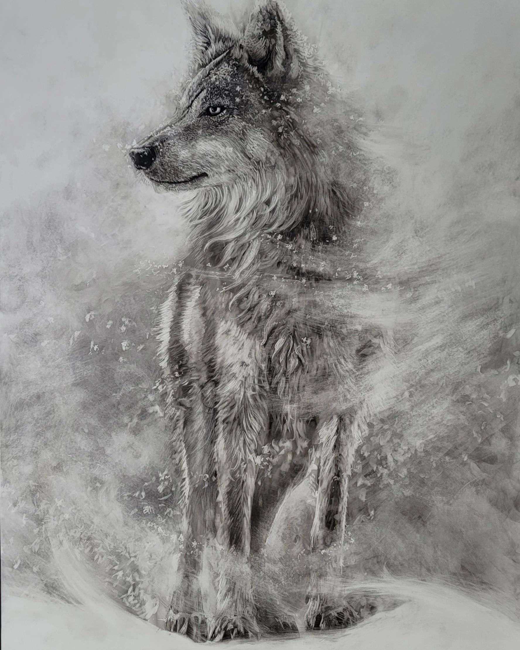 Julie Willan - Fumage Art, Artist, Wildlife Art