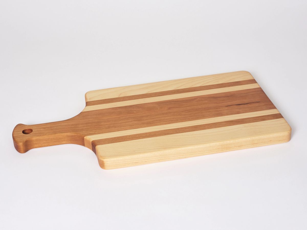 "The Molly," Three Striped Bread Board