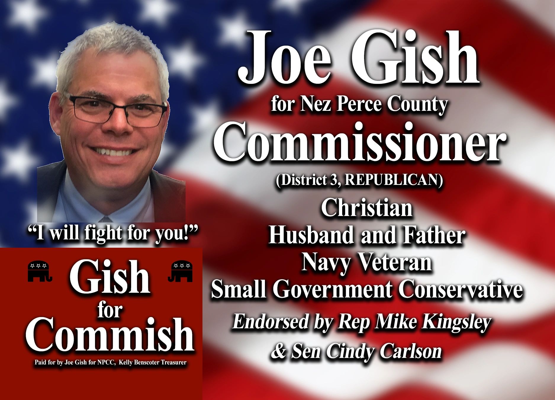 Joe Gish for NPCC