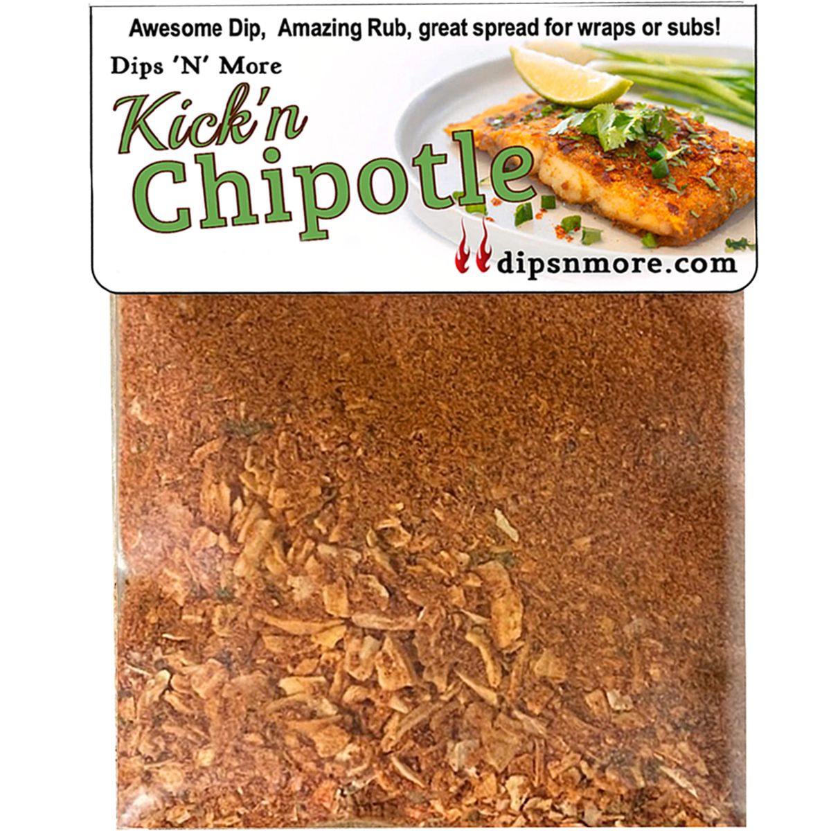 Kick'n Chipotle Dip Mix also an amazing rub