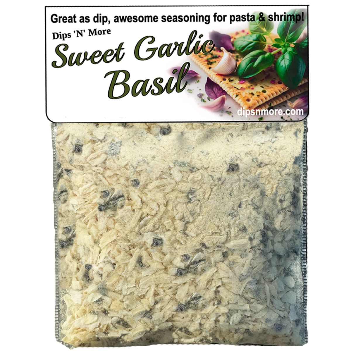 Sweet Garlic Basil Dip Mix and Seasoning mix