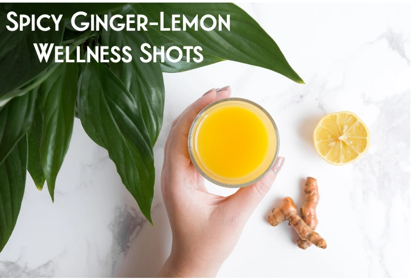 Spicy Morning Ginger Shots