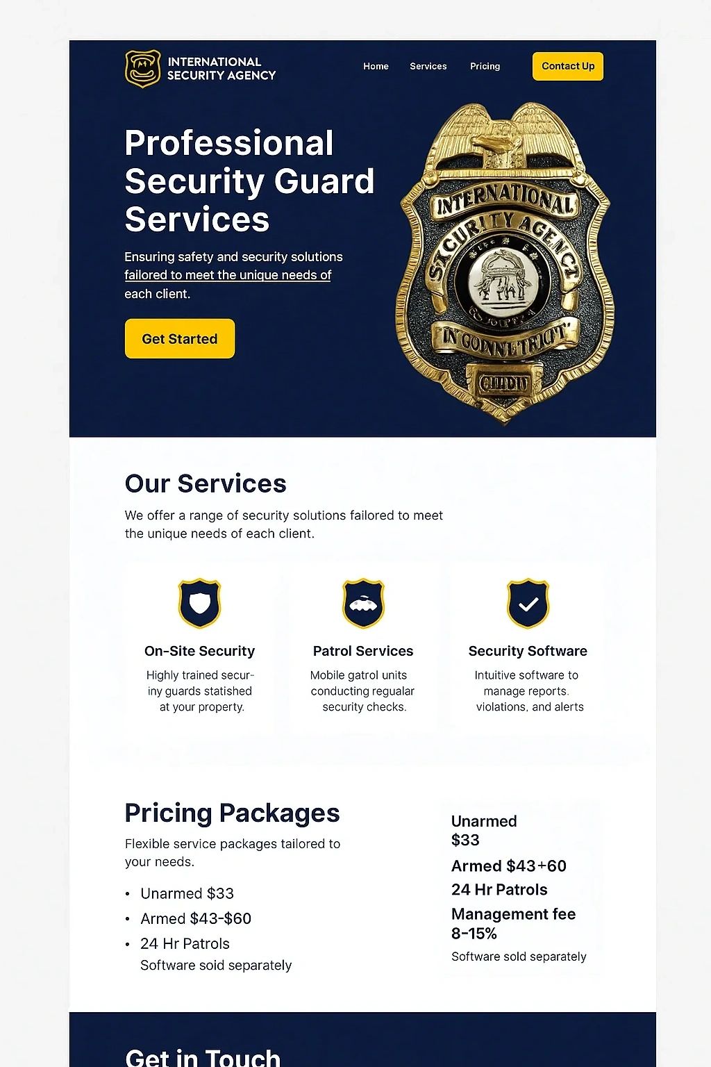 International Security Agency - Expert Security Services