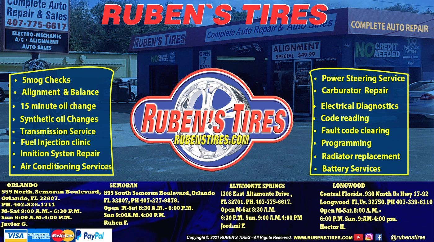 RUBEN'S TIRES