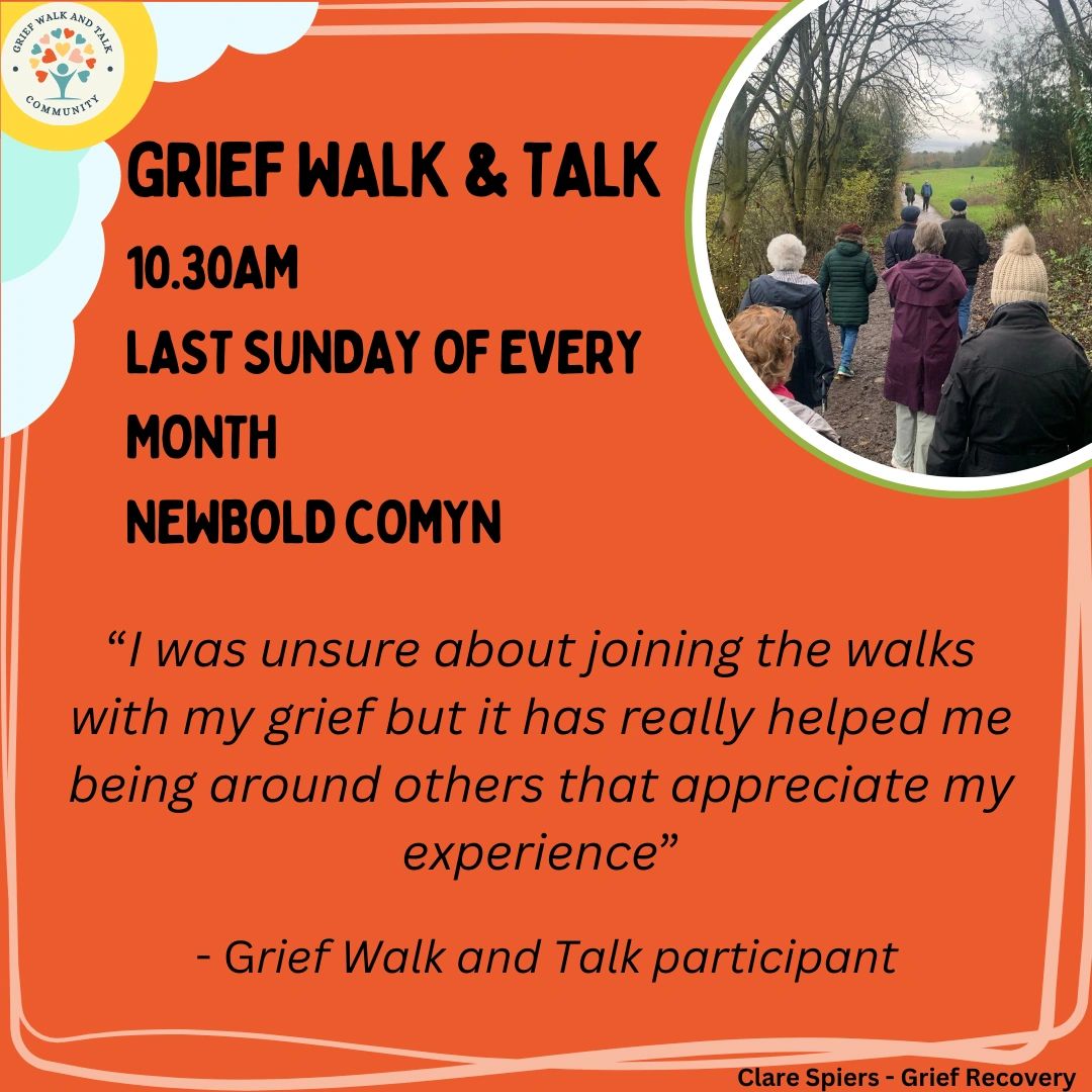 Monthly Grief Walk & Talks - Creating a community for grievers