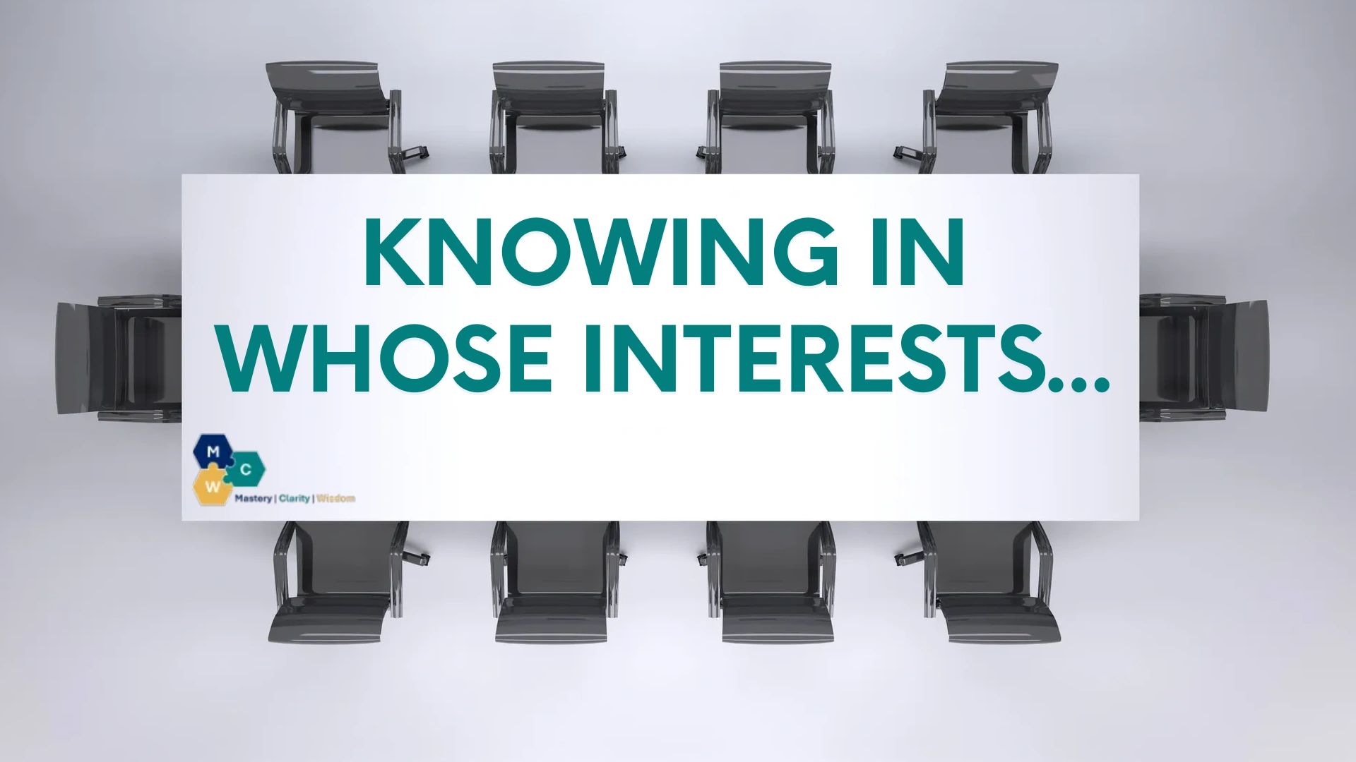 Declarations Of Interest Matter