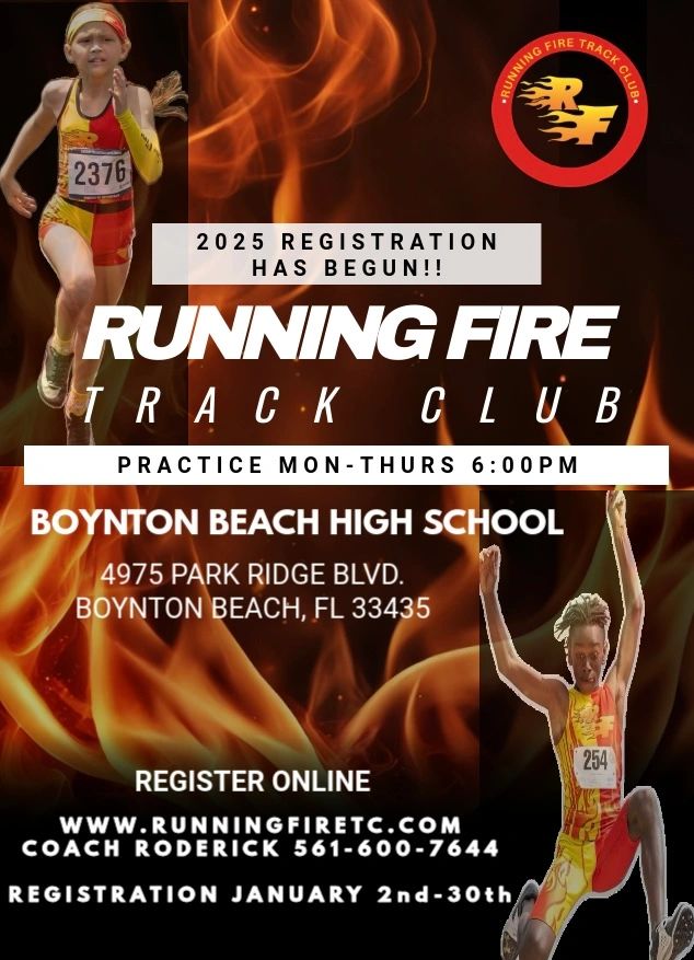 Running Fire Track Club - Track and Field, Sports, Youth Sports