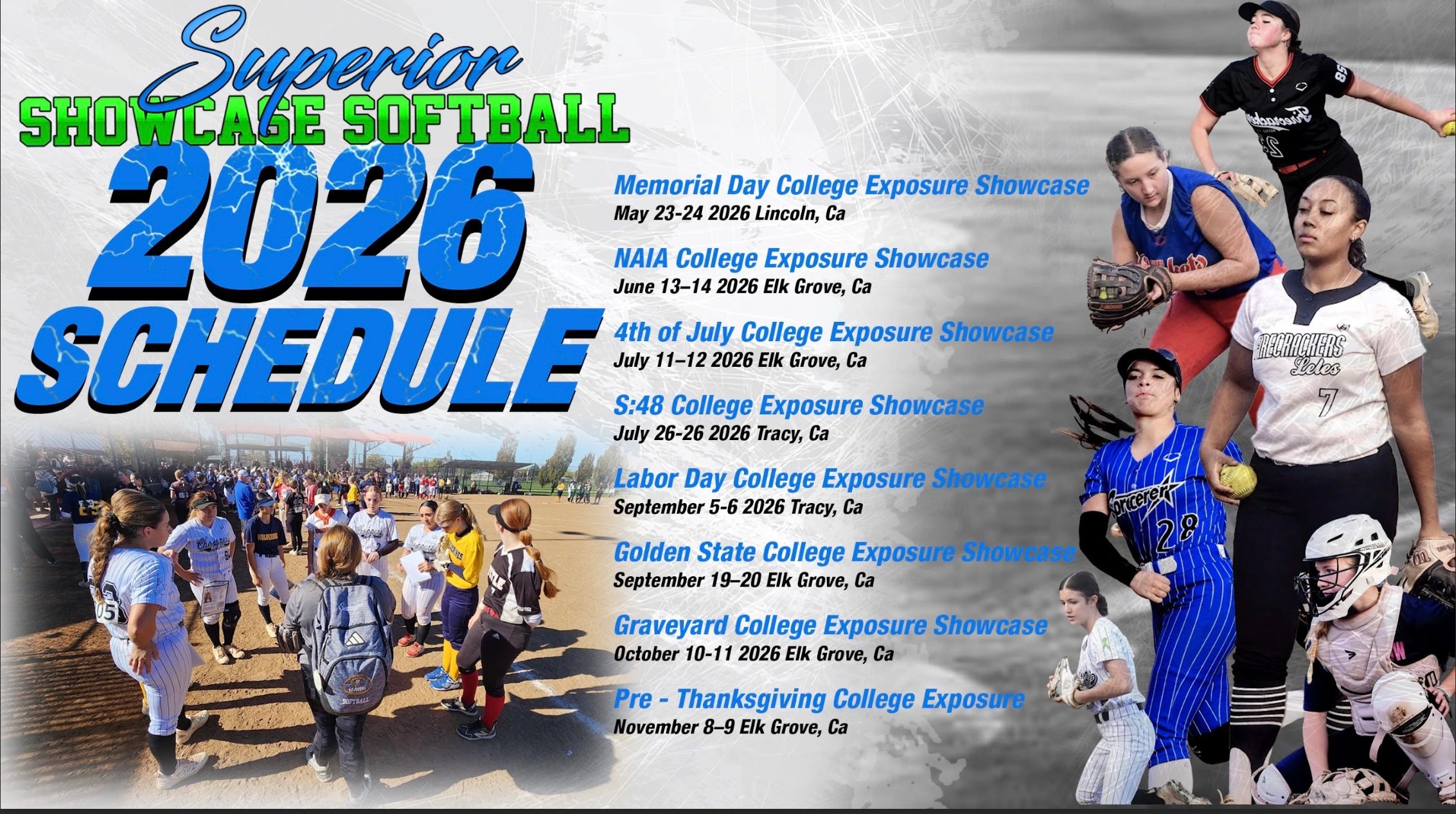 Superior Showcase Softball - Softball, Softball, Travel, Team Sports