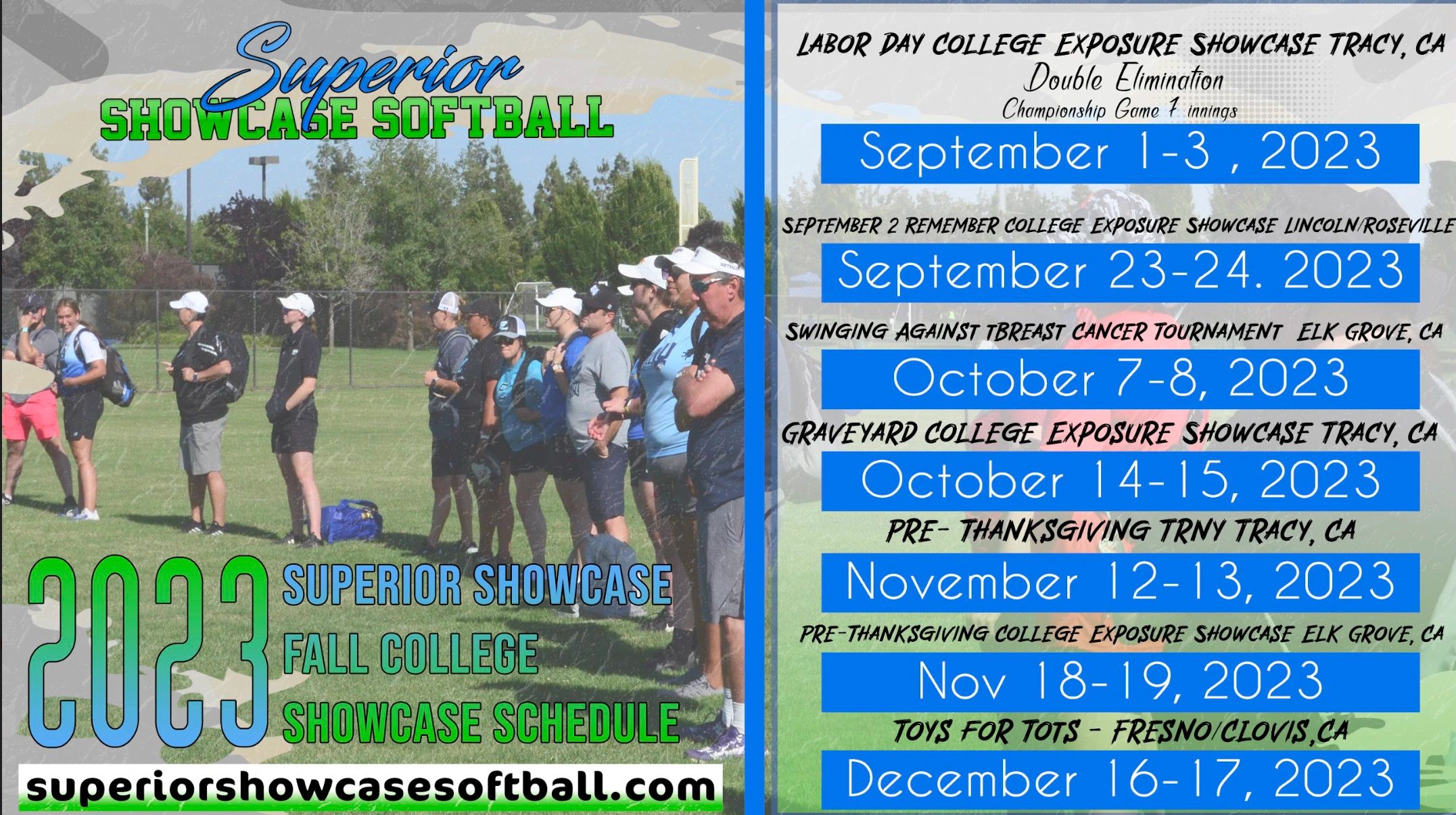 Superior Showcase Softball - Softball, Softball, Travel, Team Sports