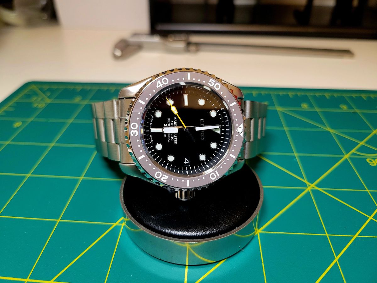 Custom Mod Watch with Seiko NH35 Movement