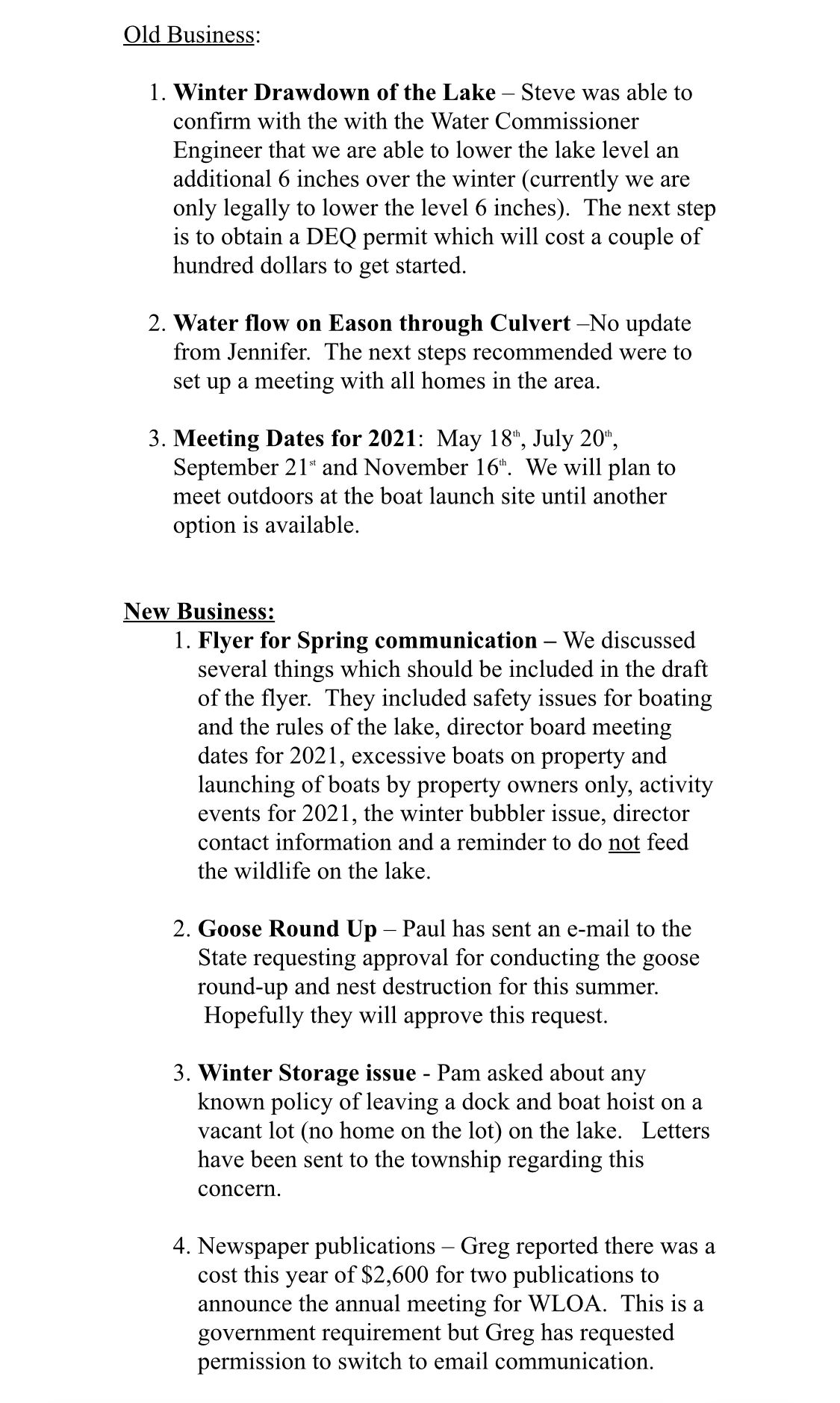 Meeting Minutes meeting-minutes