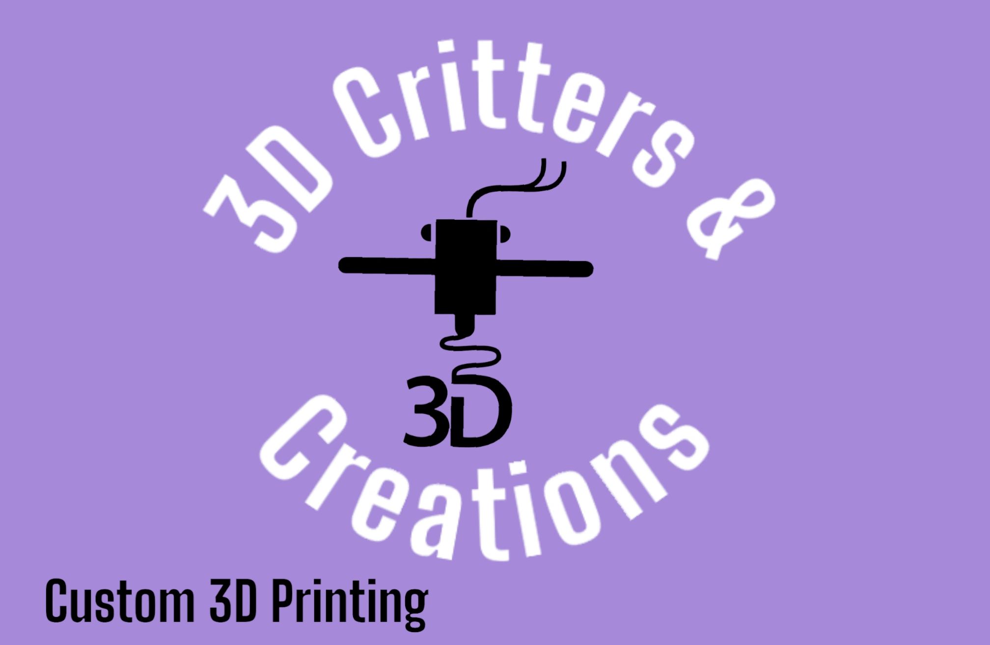 3D Critters and Creations - Your Source for High-Quality 3D Printing