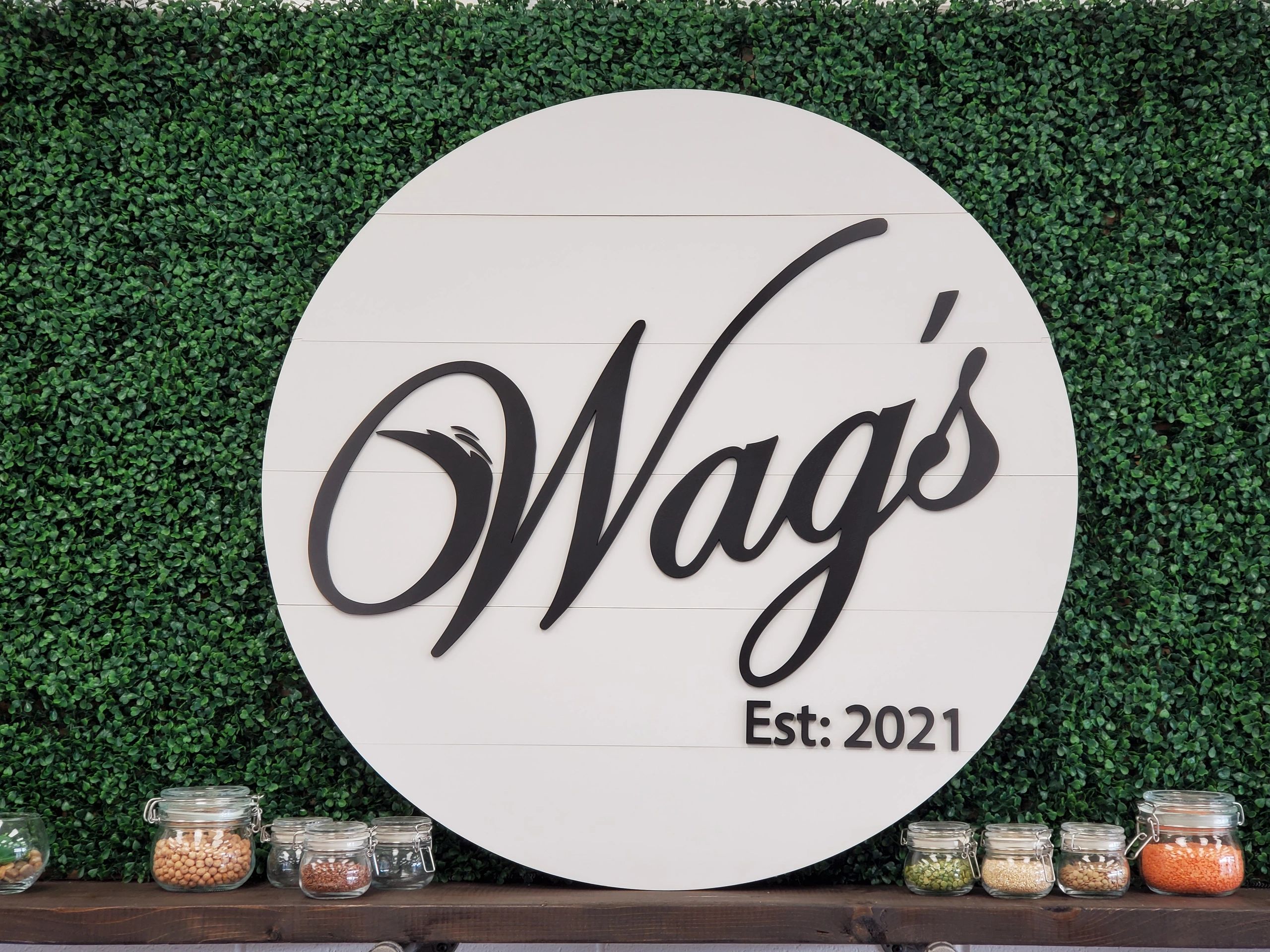 Landing Page - Wag's