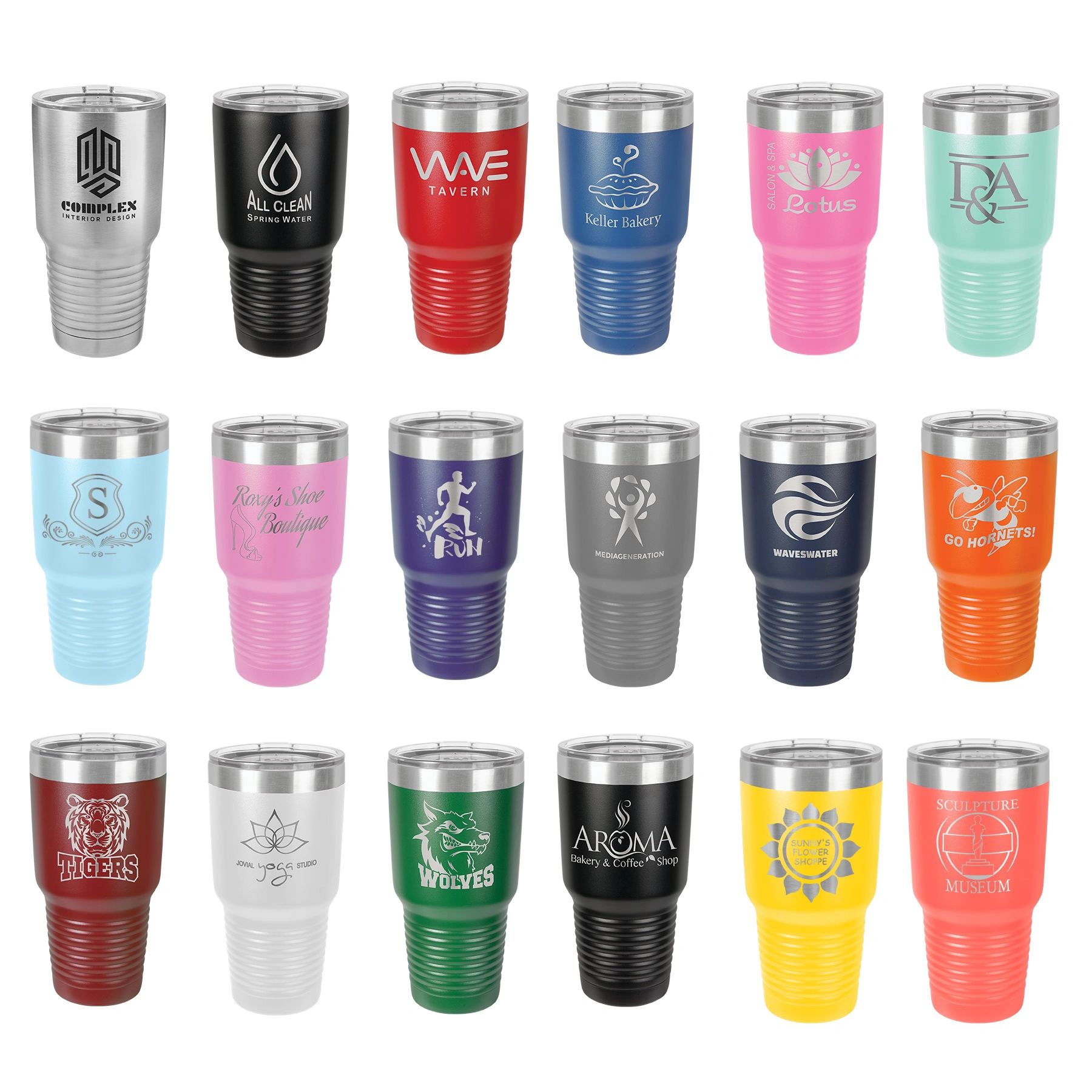 Laser Engraved Cups