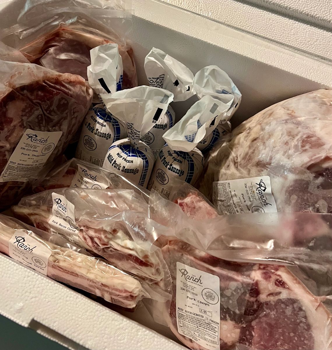 20-lb Premium Pork Package: Customer's Choice