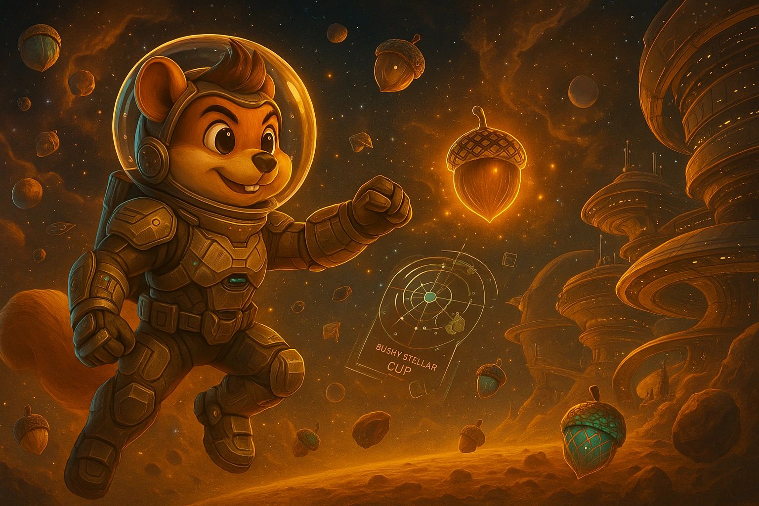Stellar Space Squirrel Universe