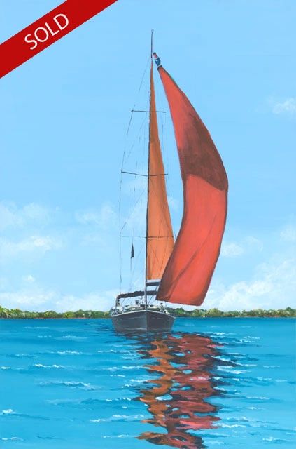 Big Red - Original Painting - SOLD