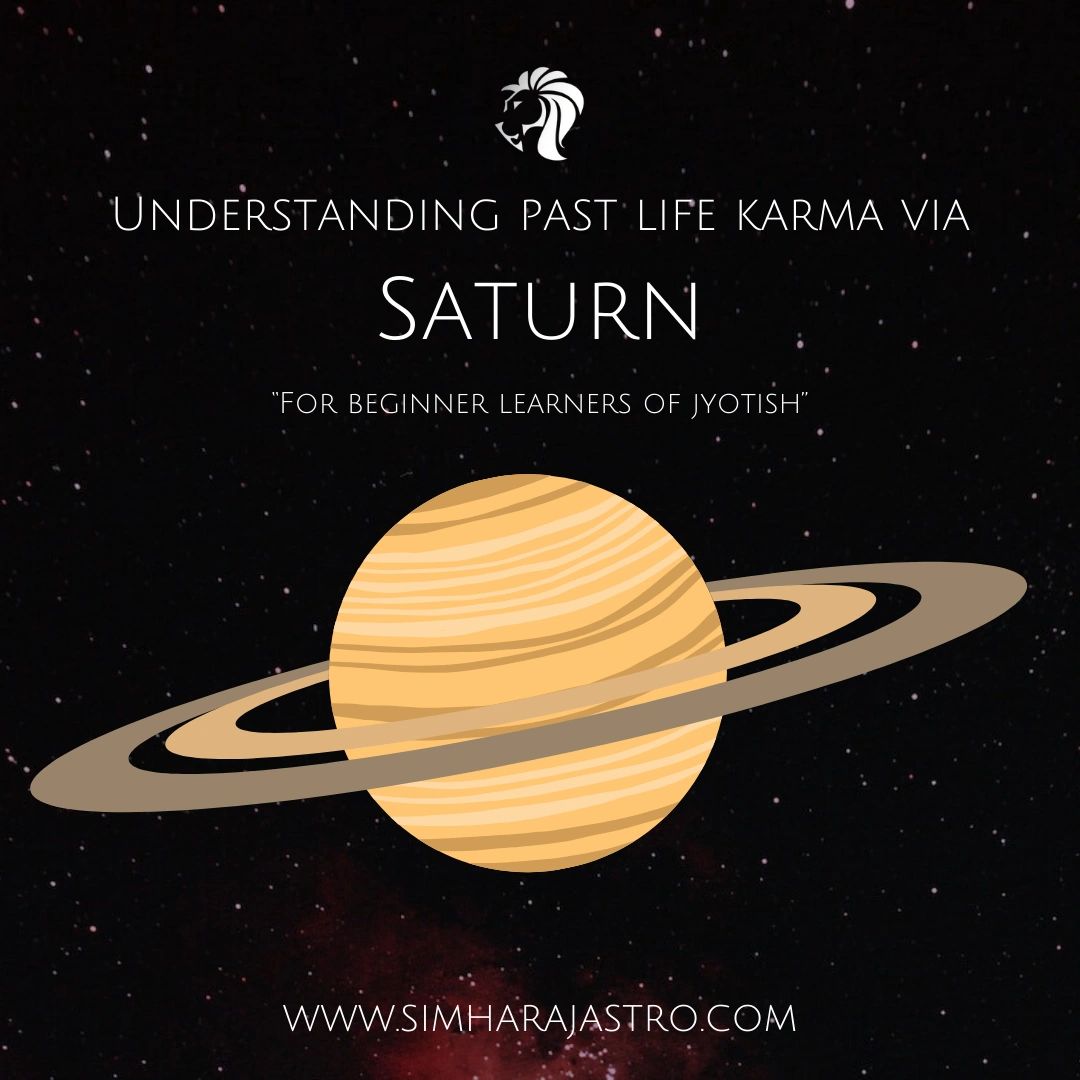 Understanding past life karma via Saturn