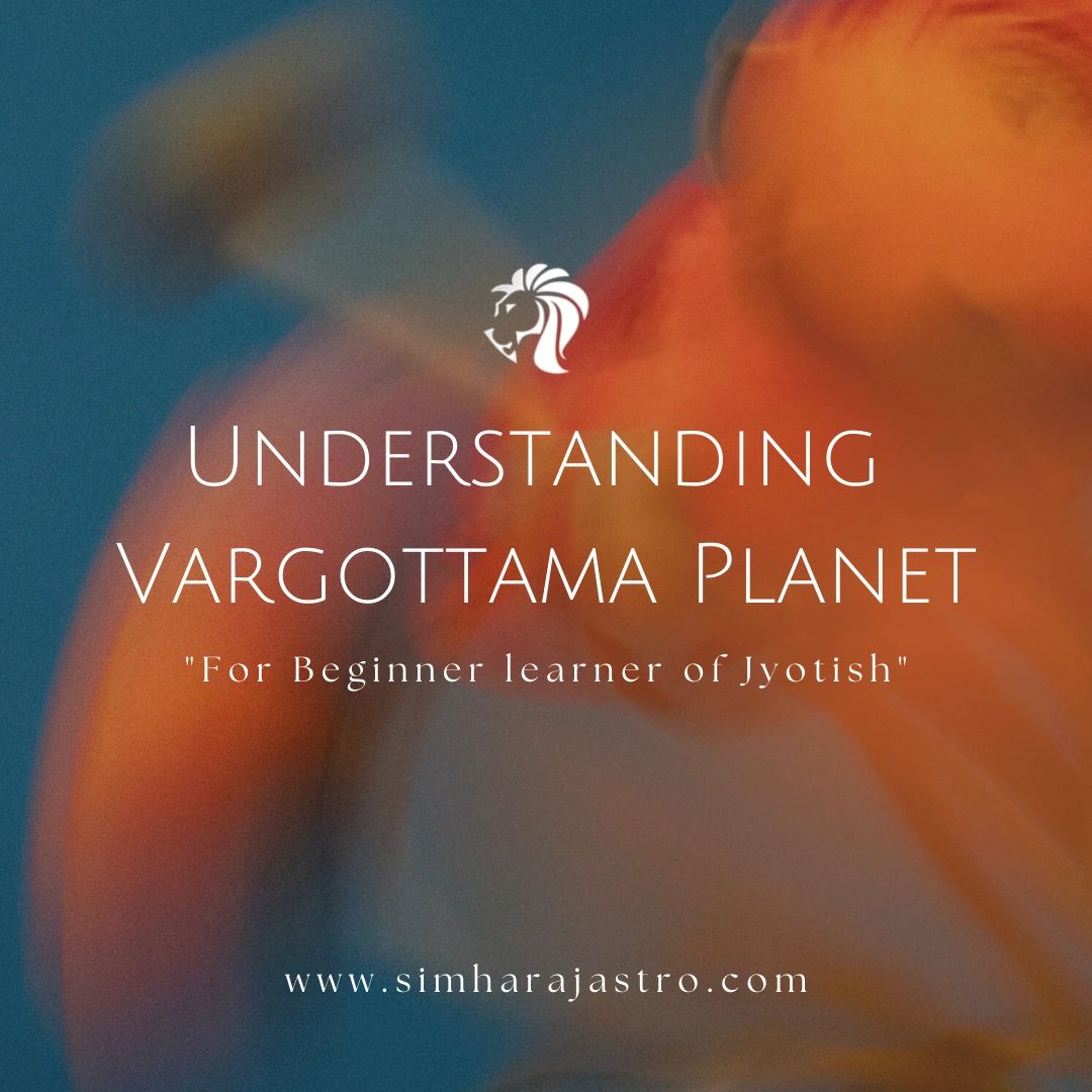 Understanding Vargottama Planet