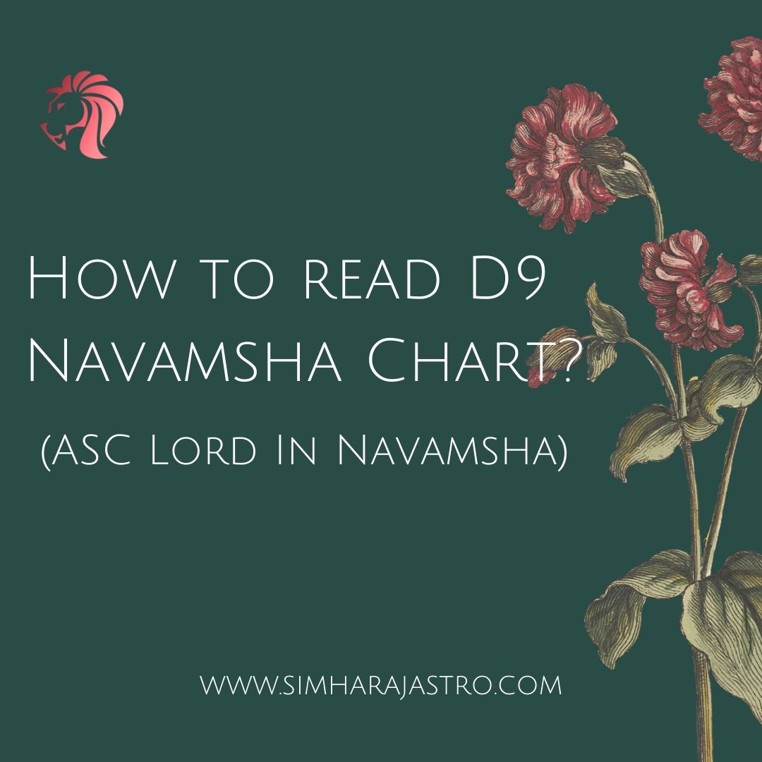 How to read D9 Navamsha Chart?